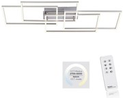 Stropní světlo leuchten direkt 14151-55 - led stmívatelné stropní svítidlo iven 4xled/12w/230v + dálkové ovládání