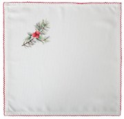 EUROFIRANY VÁNOČNÍ PROSTÍRÁNÍ NA STŮL INES13 SADA 4 KS 40X40 CM VZOROVANÁ