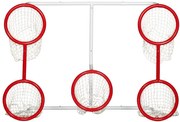 Hokejová branka winnwell 72" heavy duty 5-hole skill net, heavy duty