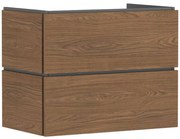 Hansgrohe Xilesa E - Umyvadlová skříňka, 62x78x47 cm, 2 zásuvky, kašmírový dub 54260550
