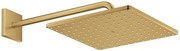 Grohe Rainshower Cube hlavová sprcha na stěnu včetně sprchového ramena kartáčovaný cool sunrise 26564gn0 G26564GN0