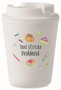Personalizovaný cestovní termohrnek pro paní učitelku/pana učitele (pomůcky)