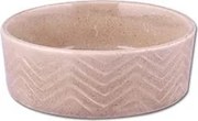 Tommi CZ s.r.o. Miska keramická Zig Zag 12cm písková 0,34l
