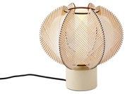 Japandi stolní lampa béžová 32 cm - Gertie