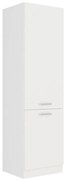 EKO WHITE | vysoká skřínka 60DK-210 2F potravinová | 60 cm | bílá mat