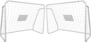 TRENDIE Sestava 2 fotbalových branek 124x96 cm