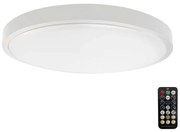 LED Koupelnové stropní svítidlo se senzorem LED/24W/230V IP44 6500K pr. 35 cm+DO