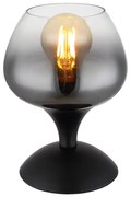 Globo 15548T2 - Stolní lampa MAXY 1xE27/40W/230V černá