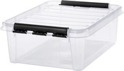 Smartstore Classic Box s víkem, 50 × 39 × 18 cm, 21 l, transparentní