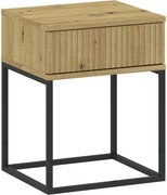 Noční stolek Muros N40 bez madel, dub artisan