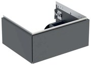Geberit ONE - Umyvadlová skříňka 59x27x47 cm, 1 zásuvka, lávová 505.071.00.3