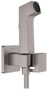 Hansgrohe - Nástěnný ventil s ruční bidetovou sprškou, kartáčovaný černý chrom 29231340