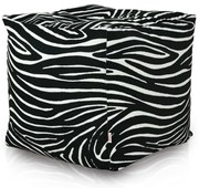Taburetka Cubo zebra