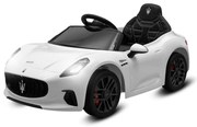 Elektrické autíčko Maserati GranTurismo Baby Mix bílé