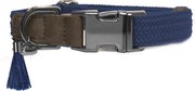 MILK&PEPPER Nastavitelný obojek pro psy Kaya Dark Blue Velikost: 45