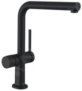 Hansgrohe M54, dřezová baterie Talis 270, s uzavíracím ventilem na spotřebič, matná černá, HAN-72827670