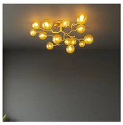 Brilagi - LED Přisazený lustr MISTEL 15xG9/3W/230V zlatá
