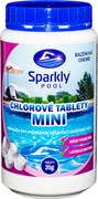 SparklyPool Sparkly POOL Chlorové tablety pomalurozpustné MINI 1 kg
