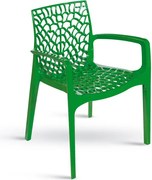 Stima Plastové křesílko GRUVYER Barva plastu: Verde brillante