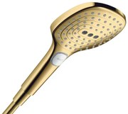 Hansgrohe Raindance Select E - Sprchová hlavice, 3 proudy, EcoSmart, leštěný vzhled zlata 28728990