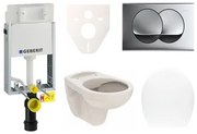 Cenově zvýhodněný závěsný WC set Geberit k zazdění + WC Ceramia S-Line SIKOGE1U71