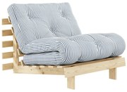 Bílé/světle modré křeslo Roots – Karup Design