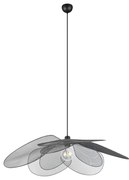 Matně černé závěsné svítidlo ø 87 cm Fleure – Reality