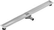 Mexen Flat 360° tělo pro lineární odtok otočné 80 cm, nerez - 1040080