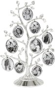 Kovový stojací rámeček ve stříbrné barvě 27x18 cm Family Tree – Zilverstad