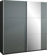 STO Šatní skříň BASTIA 150 cm, Grafit