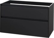 Mereo Mereo, Opto, koupelnová skříňka 101 cm, bílá, dub, bílá/dub, černá, CN942S