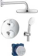 Sprchový systém Grohe s termostatickou baterií chrom GBAL7