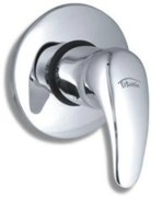 Novaservis Titania Lux - Baterie pod omítku s tělesem, chrom 91050,0