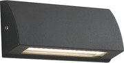 FAN LED-W-SHELBY-130 Venkovní nástěnné svítidlo LED SHELBY antracit hliník 4W 445lm CCT IP54 5,5x13x3,2 cm - FANEUROPE