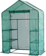 Pařeniště Strend Pro Greenhouse 143x73x195 cm, fólie, walk-in, fóliovník ()