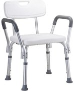 Bemeta Design HELP: Stolička do sprchy s opěradlem a područkami - 353125113