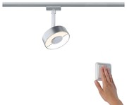 Paulmann 96543 Circle, spot pro Urail system, 1x5W LED 3000/4000K, White Switch, matný chrom