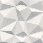3D panel 0001, cena za kus, rozměr 50 cm x 50 cm, DIAMANT bílý, IMPOL TRADE