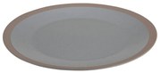 Kameninový talíř Clay, (fi) 26,5 cm, šedý