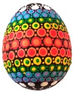 Velikonoční kraslice polystyren, multicolor 7cm