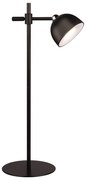 Stmívatelná černá LED stolní lampa s klipem (výška 41 cm) Maxima – Reality
