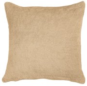 Froté povlak na polštář 40x40 béžový tmavý 010 silný 200g/m2 KARO