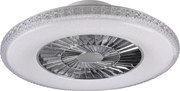 Reality Stropní LED svítidlo Harstad s ventilátorem pr. 60 cm