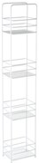 Bílý kovový regál 16x87 cm – Premier Housewares