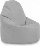 Primabag Porty plyš šedá