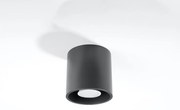 Tmavě šedé bodové svítidlo ø 10 cm Roda – Sollux