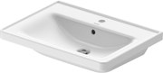 Duravit D-Neo - Umyvadlo 65x48 cm, 1 otvor pro baterii, bílá 2367650000