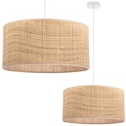 Závěsné svítidlo Rattan, 1x ratanové stínítko, (fi 45cm), w