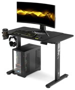 Elektricky výškově nastavitelný stůl 110 cm černý: Diablo X-Tensio 1100