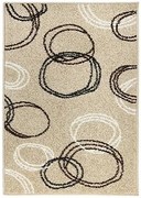 Oriental Weavers, Kusový koberec Lotto 290 FM7 Y, 67x120, béžová, chodba / předsíň